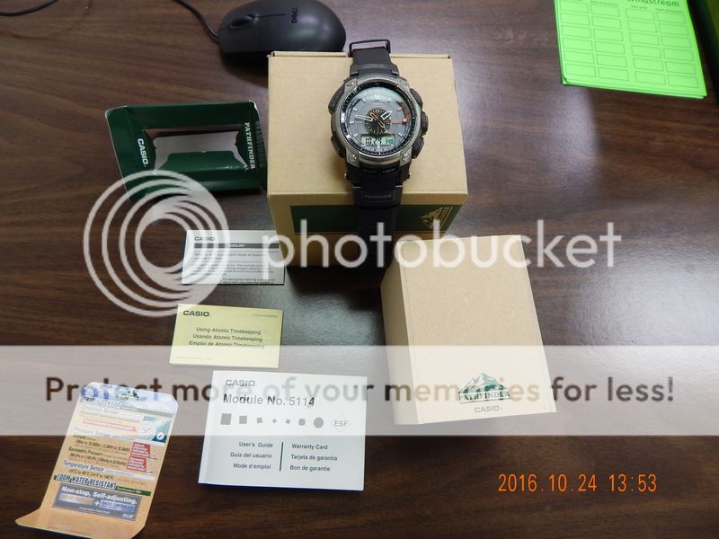 Casio ProTrek Triple Sensor PRG-5000-1 Watch (SOLD) | BladeForums.com