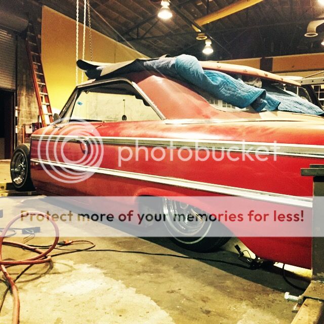 63 Build update - Slammed and laying frame | Ford Muscle Cars Tech Forum