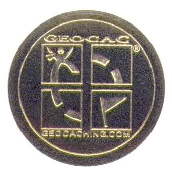 Geocaching Benchmark and Coin