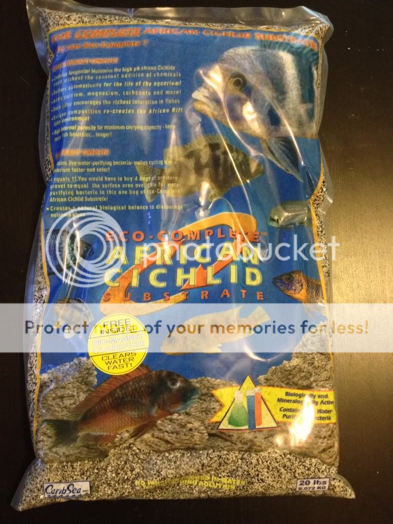 Caribsea african cichlid substrate, sandstorm? | Cichlid Fish Forum