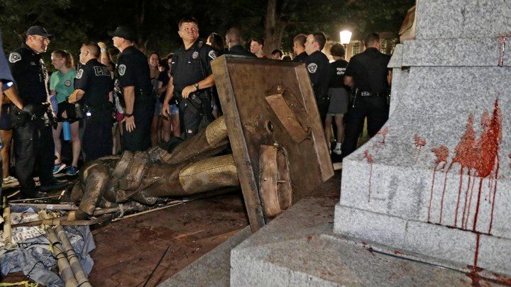 Texts Show Chapel Hill Police Told To Stand Down On Silent Sam Protest ...