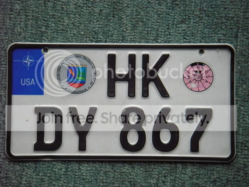 Euro Style License Plates | TDIClub Forums