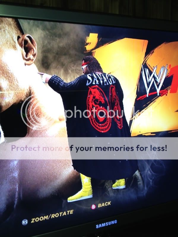 My Best caws yet, Randy Savage and Ultimate Warrior.. - XBOX 360 - CAWs.ws