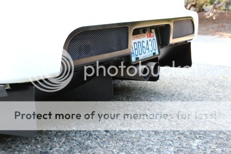custom rear diffuser by diffow | NSX Prime