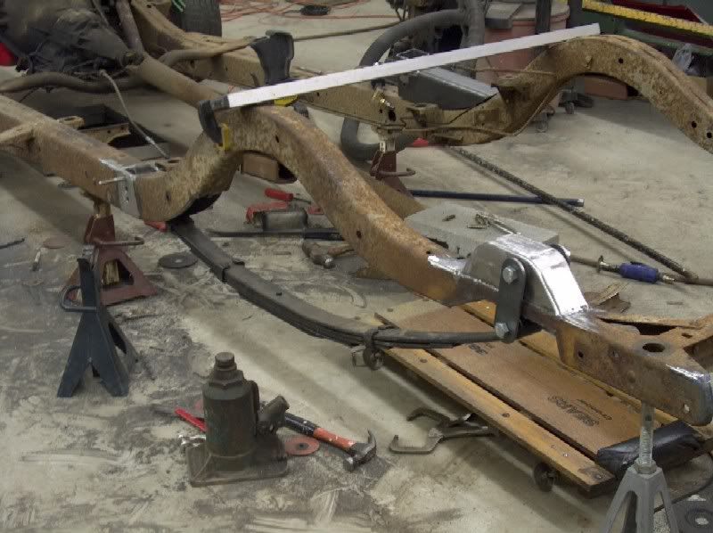 Explain in detail - moving rear springs inside frame - TriFive.com ...