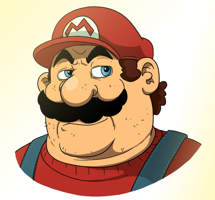 Fat Mario Stars And Stripes SASKLAN *=SAS=* Leader Photo by TrunkzJr ...