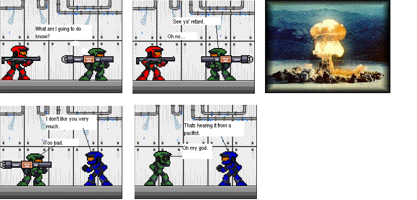 My first sprite comic. - Creative Corner - Zelda Universe Forums