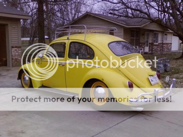 1963 Bug.. Lowered... Yellow.. TRADE! | VW Vortex - Volkswagen Forum