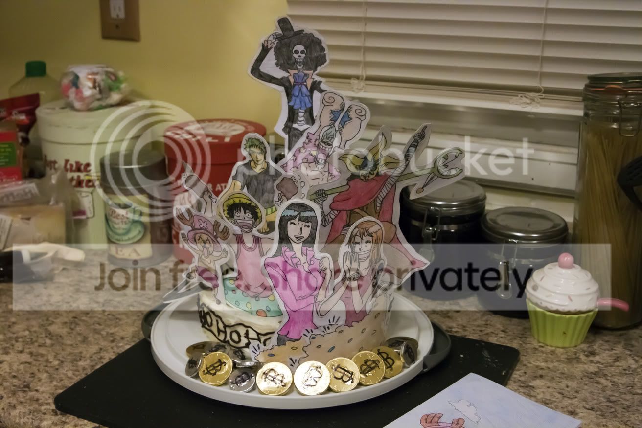 I totally got an awesome One Piece cake for my birthday! : r/anime