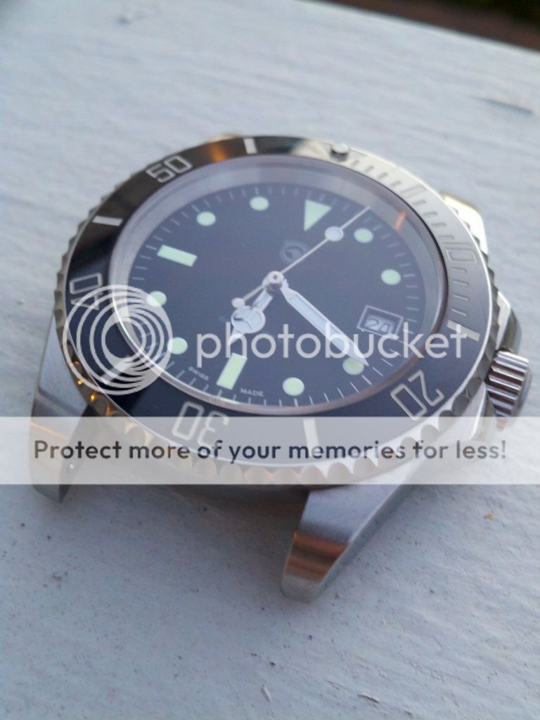 SOLD: GMT Ceramic Mil-Sub Homage Custom built by me | WatchUSeek Watch ...