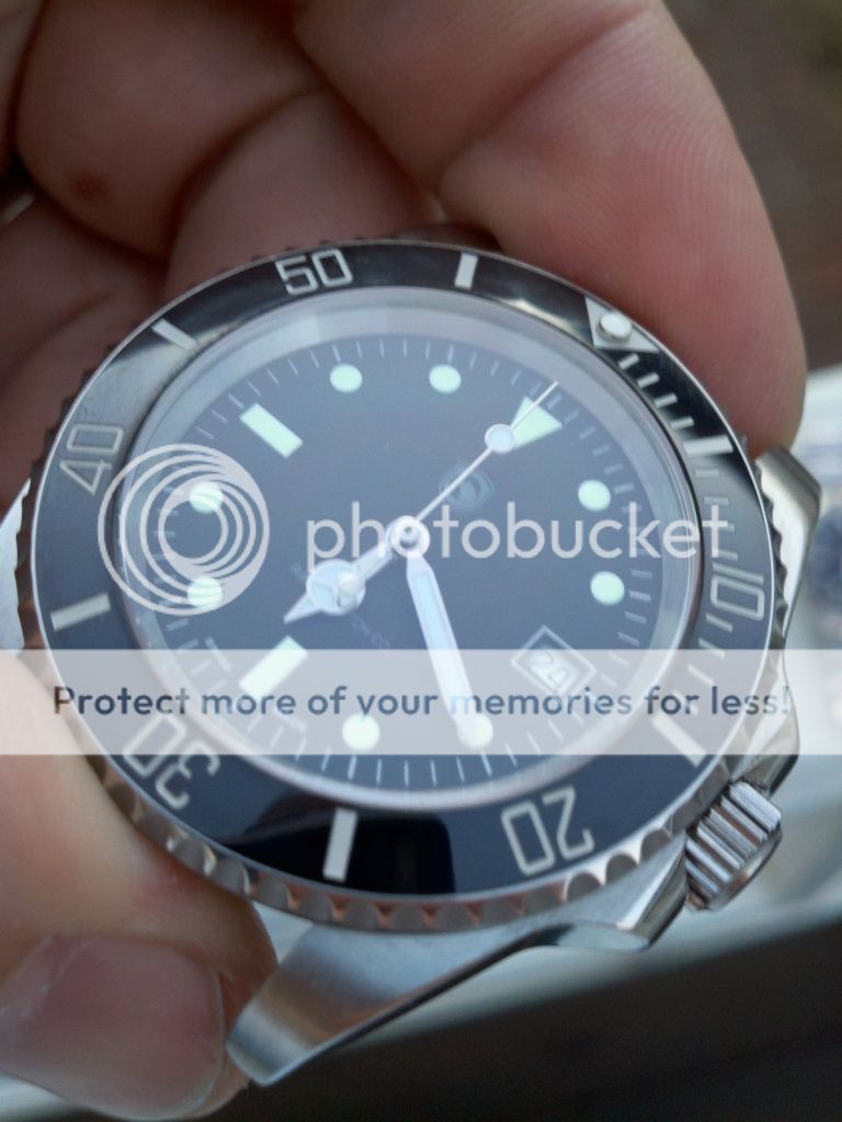 SOLD: GMT Ceramic Mil-Sub Homage Custom built by me | WatchUSeek Watch ...