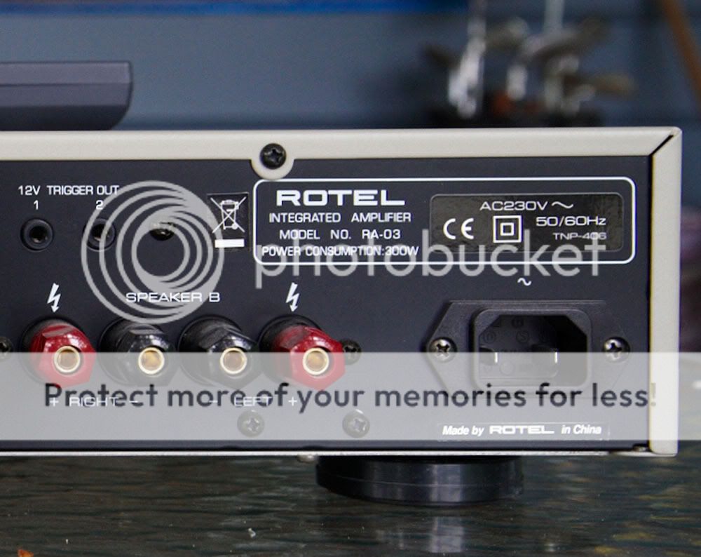 FS: Rotel RA-03 Stereo Integrated Amplifier - Stereo, Home Cinema ...