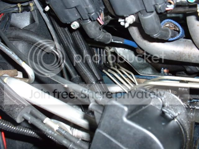 Fuel line routing near headers | LS1GTO Forums