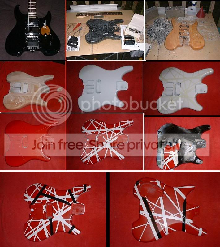 How do you do an EVH paint job? - Electric Guitars - Harmony Central