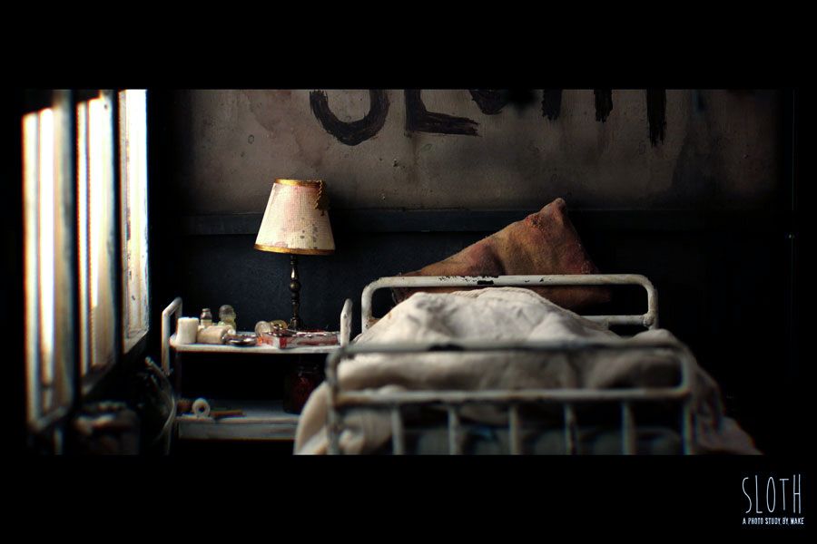 Se7en: Sloth Murder Scene DIORAMA | One Sixth Warriors Forum