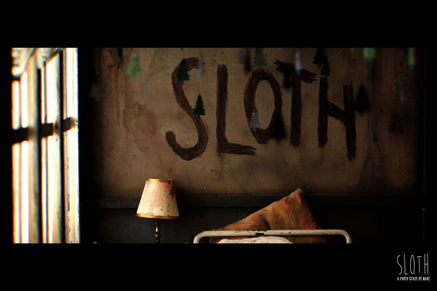 Se7en: Sloth Murder Scene DIORAMA | One Sixth Warriors Forum