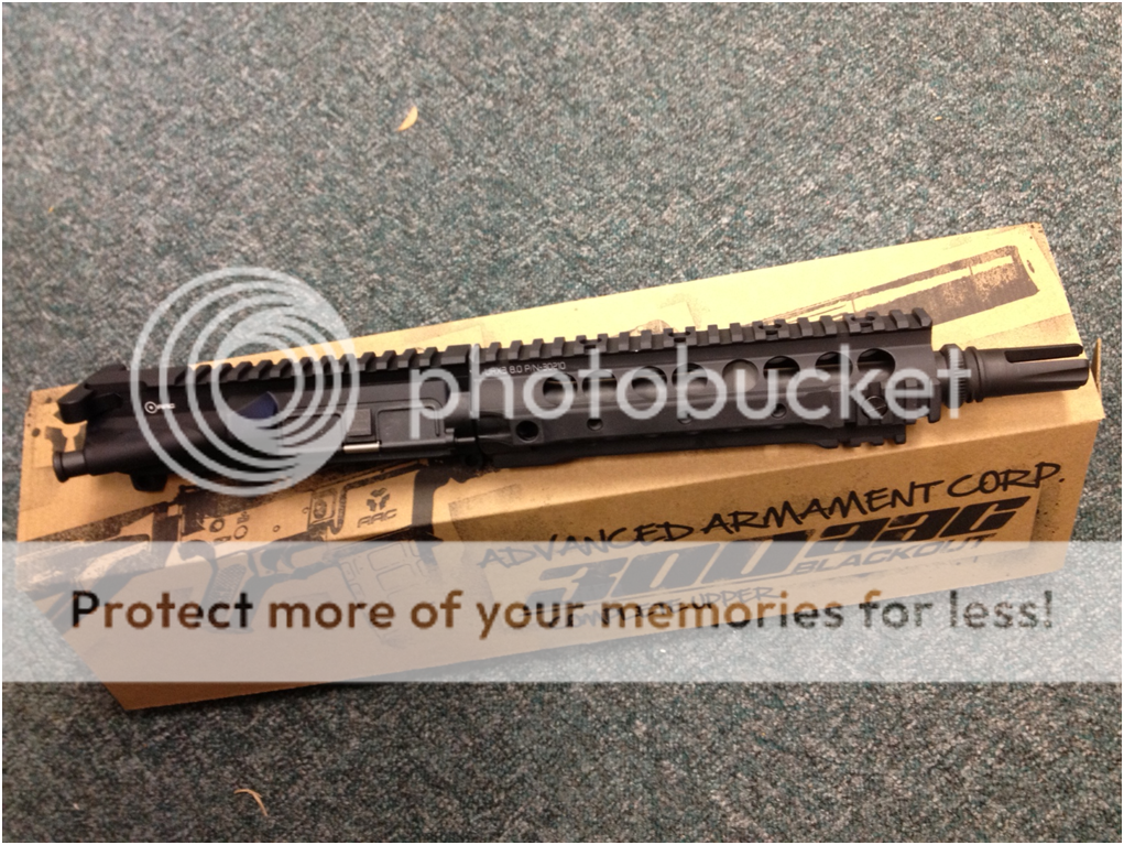 WTS: 9" AAC 300 blackout upper **SPF** - AR15.COM