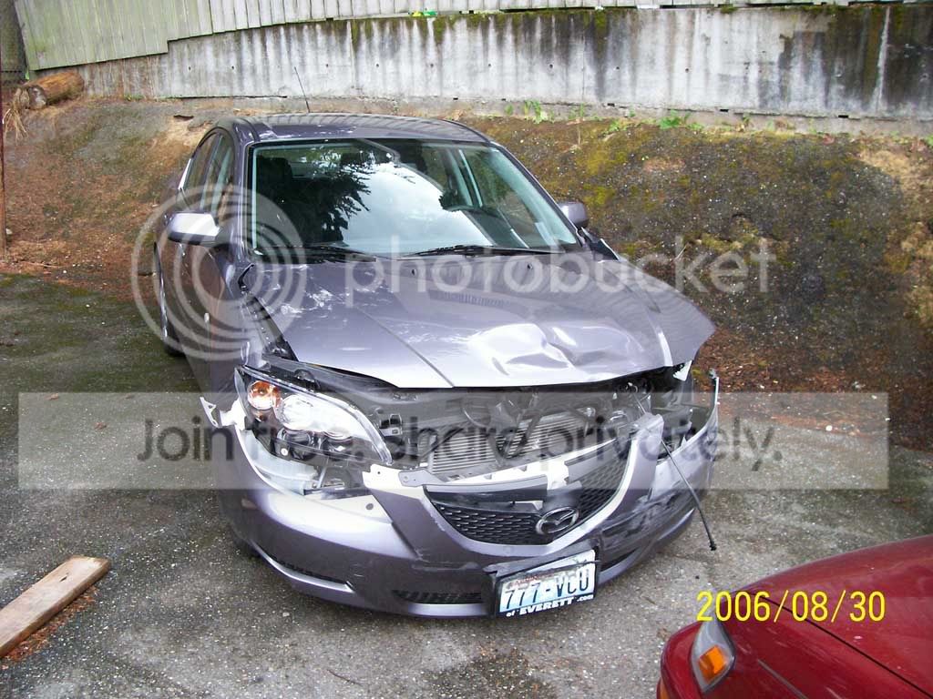 Wrecked it =( | Mazda3 Forums