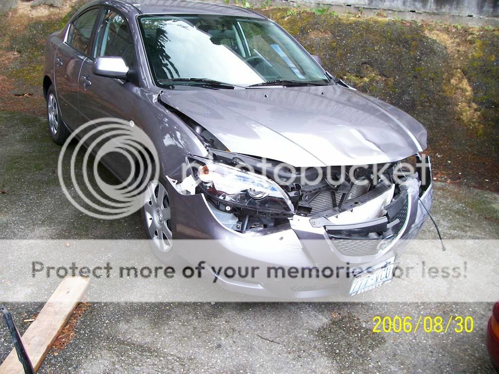 Wrecked it =( | Mazda3 Forums