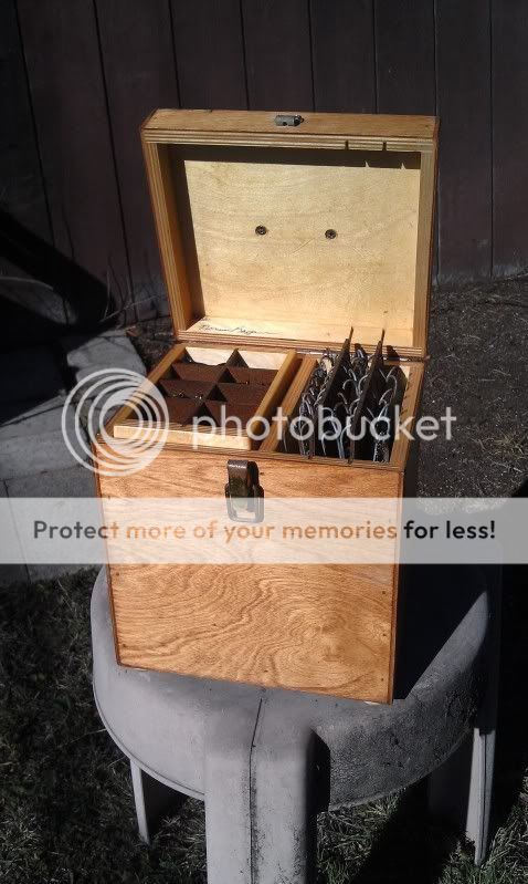 Wooden Tackle Box Pictures and Builders | Bloodydecks