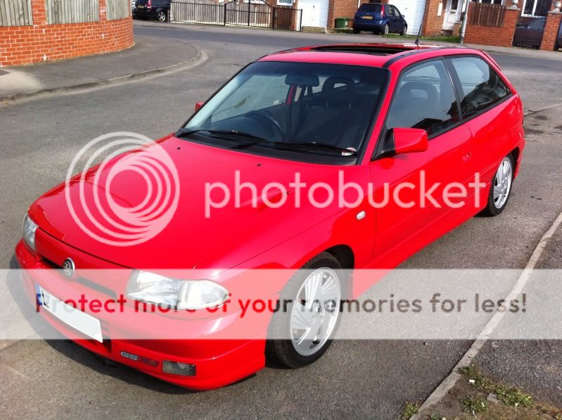 1993 - Red Mk3 Astra Gsi 2.0 16v | Vauxhall Astra Mk3 Owners Club