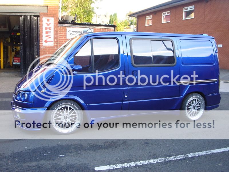 Ford Transit Forum • View topic - blue transit cosworth is back in the ...